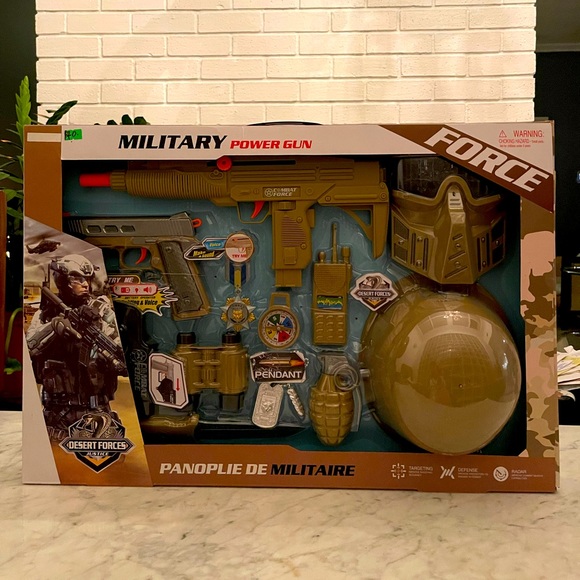 Toys | New 24x 16 Inches Large Military Power Force Gun Set For Kids ...